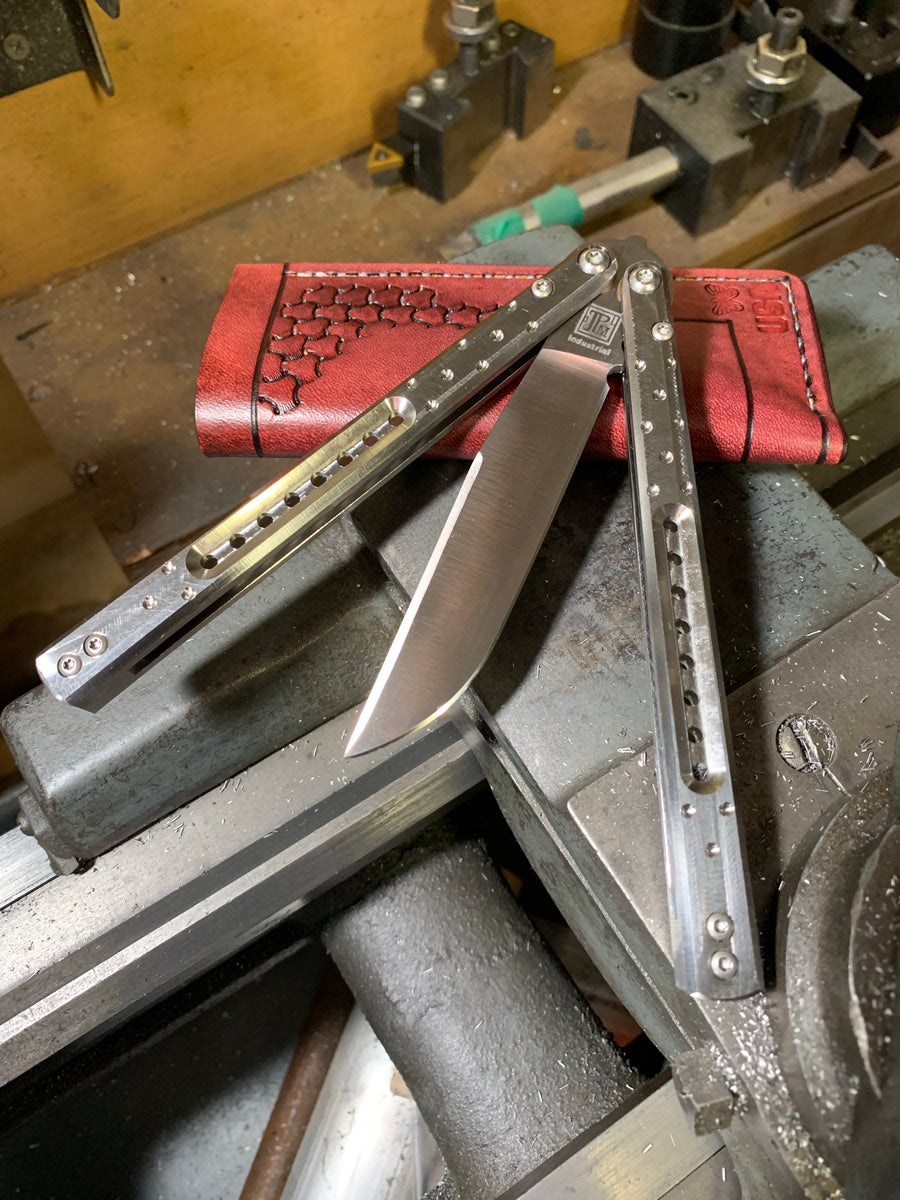 Industrial Balisong - Palethius Designs – palethiusdesigns